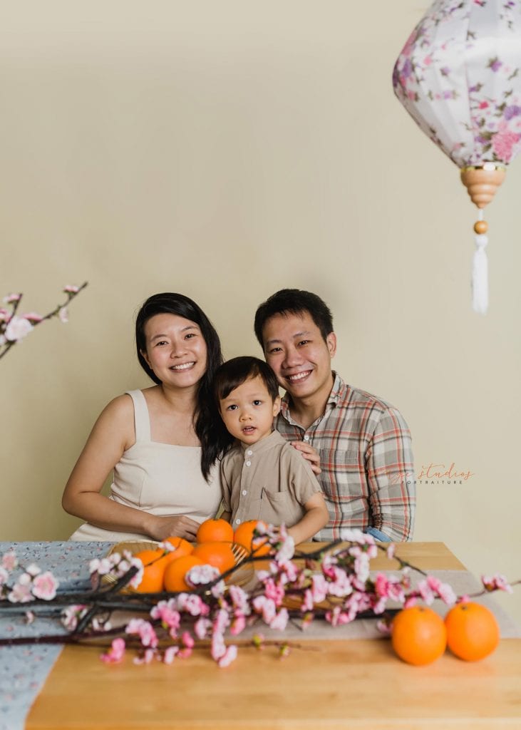 2021 CNY family portraits - Orange Studios